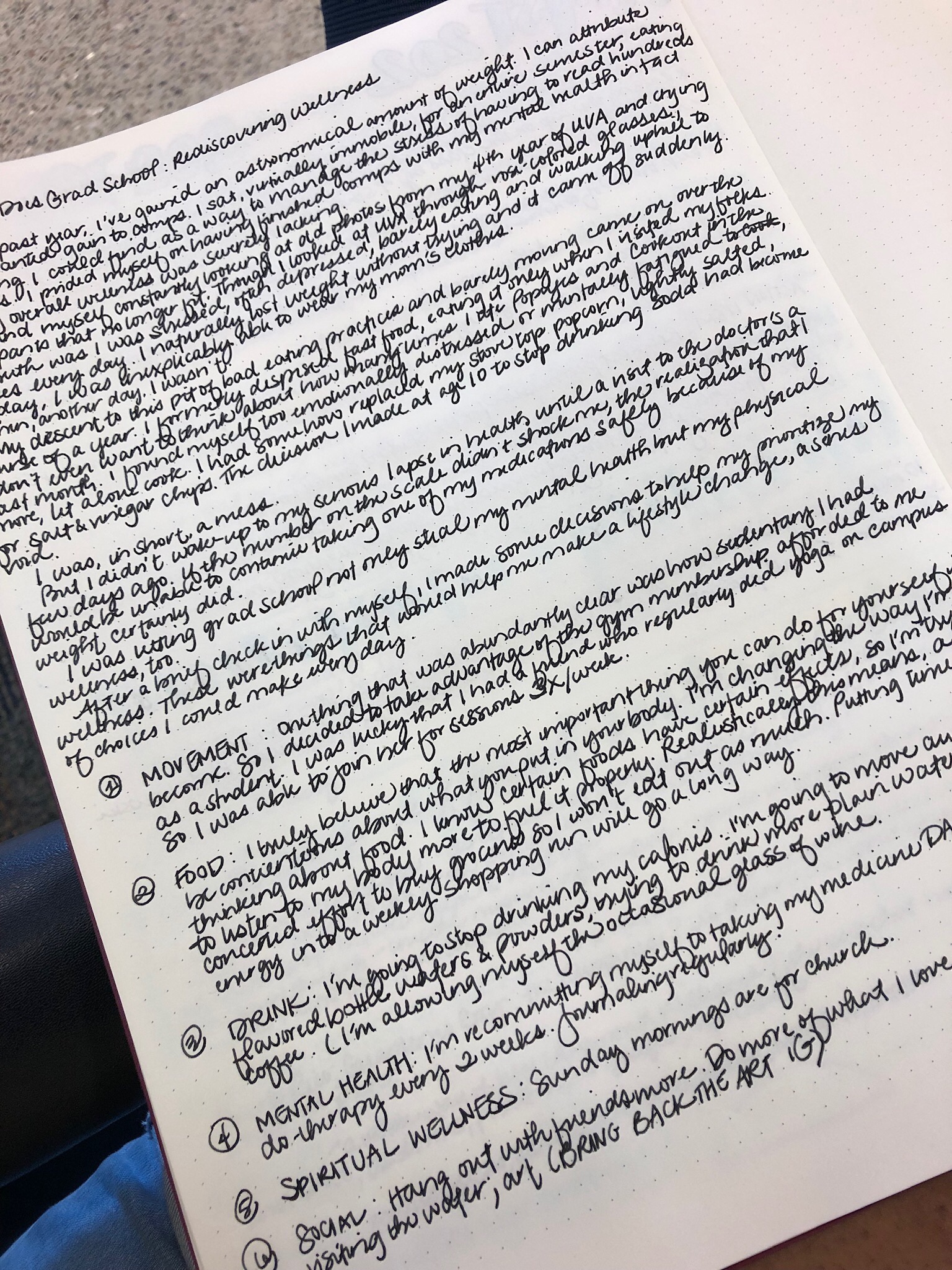 Rediscovering Wellness | Black Girl Does Grad School